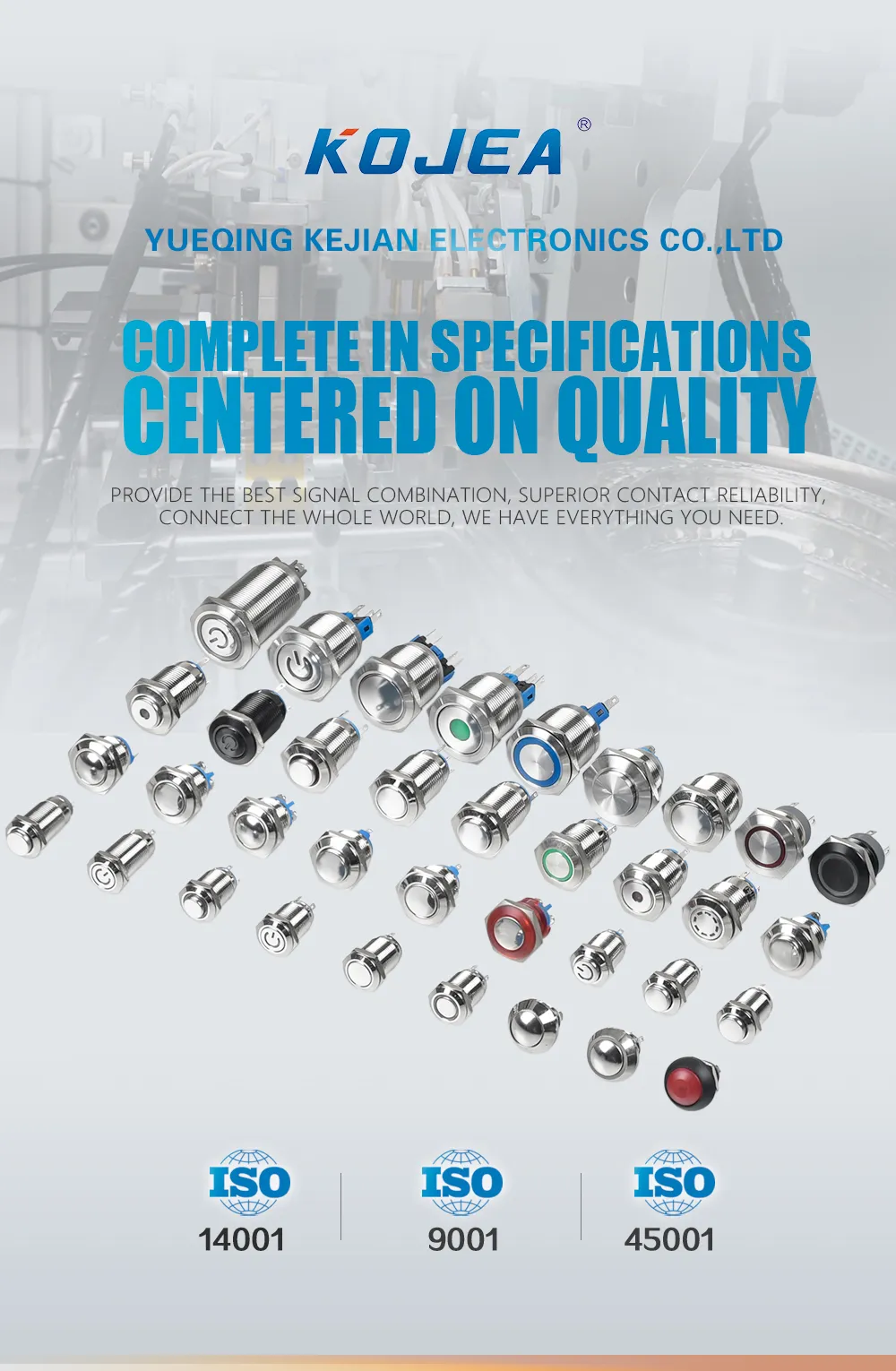 Buy Wholesale China Kejian 12mm High Quality Domed Anti Vandal Button