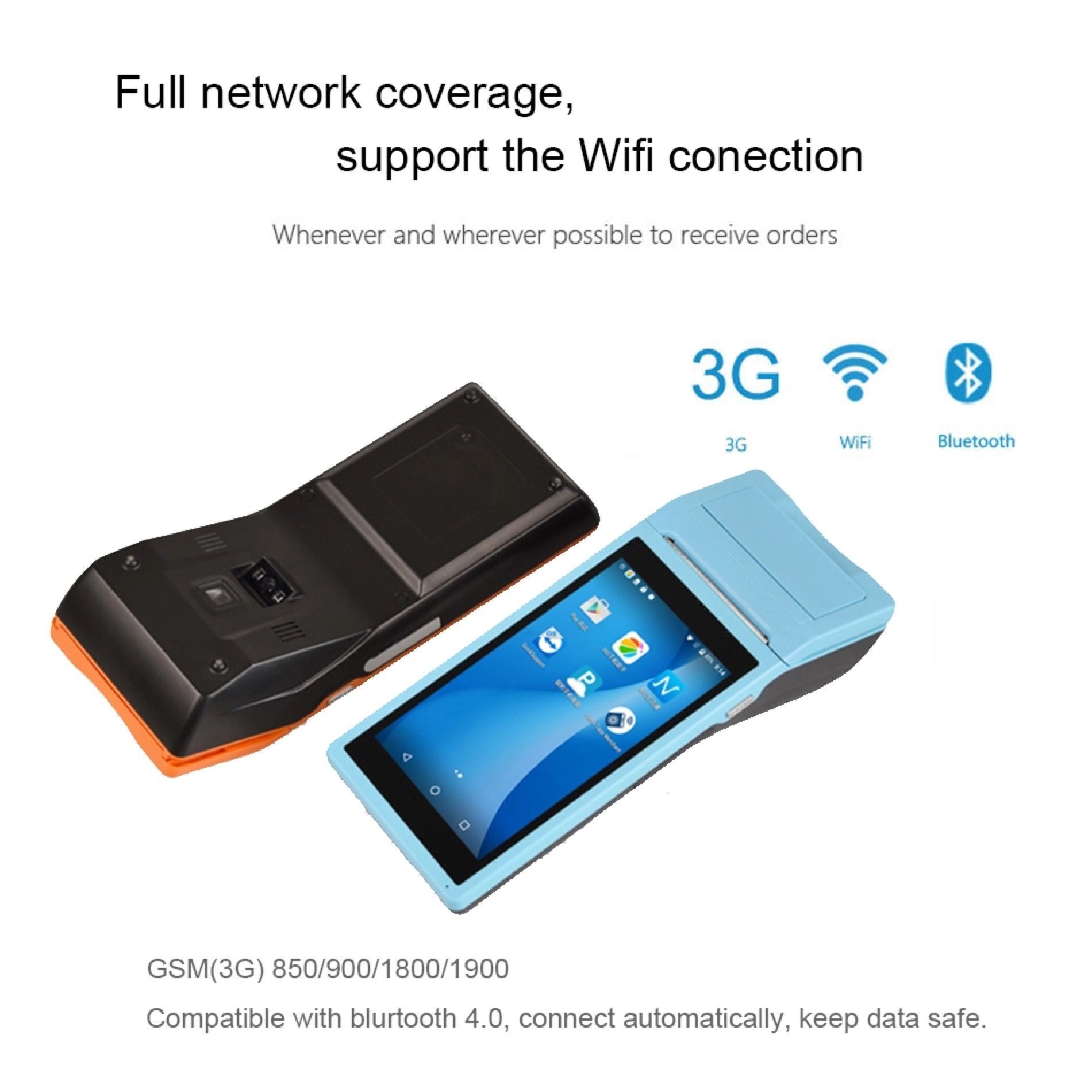 Buy Wholesale China Smart Handheld Pos Terminal 5.5 Inch Hd Touch ...