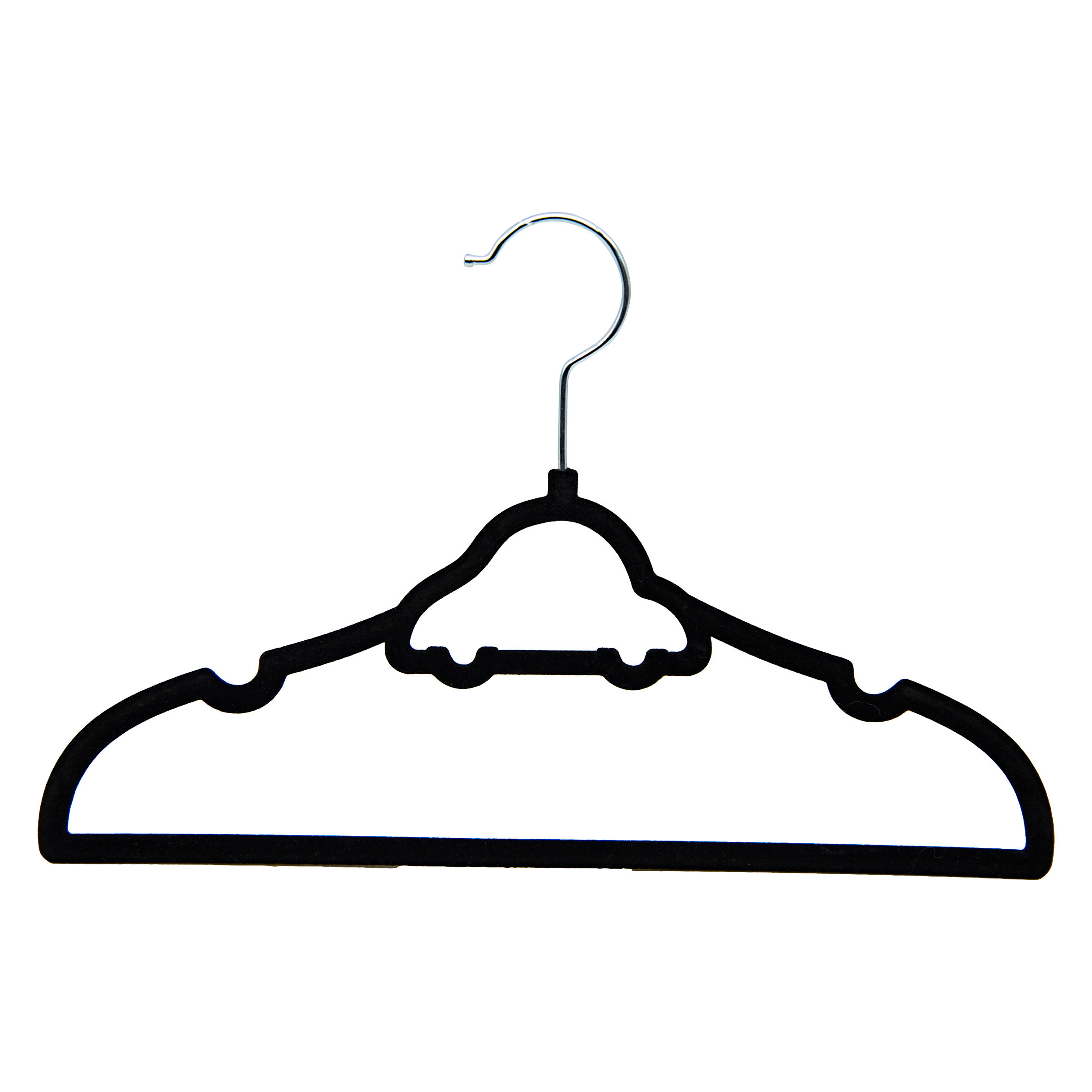 Buy Wholesale China Colorful Velvet Hanger Plastic Hanger Non Slip Kids ...