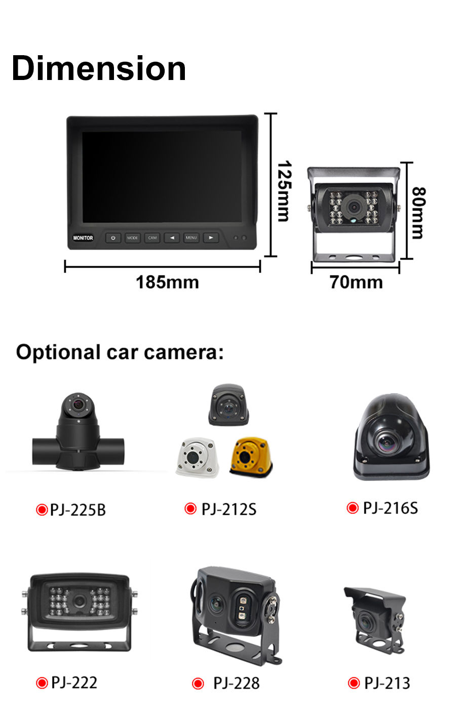 Buy Wholesale China 4-8 Channel Ahd 1080p Dvr Monitor 7-10 Inch Full Hd ...