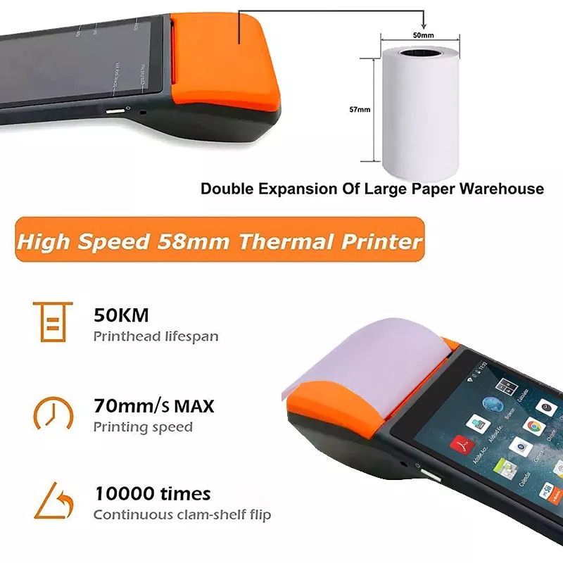 Buy Wholesale China Q5 Pro Traffic Bill Ticket Pos Machine Intelligent ...