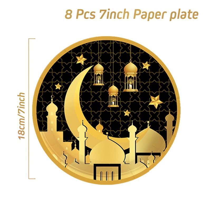 Buy Wholesale China Muslim Disposable Paper Dinnerware Party Set ...
