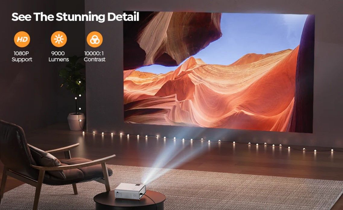 Buy Wholesale China Yaber Portable Lcd Home Theater Video Projector ...