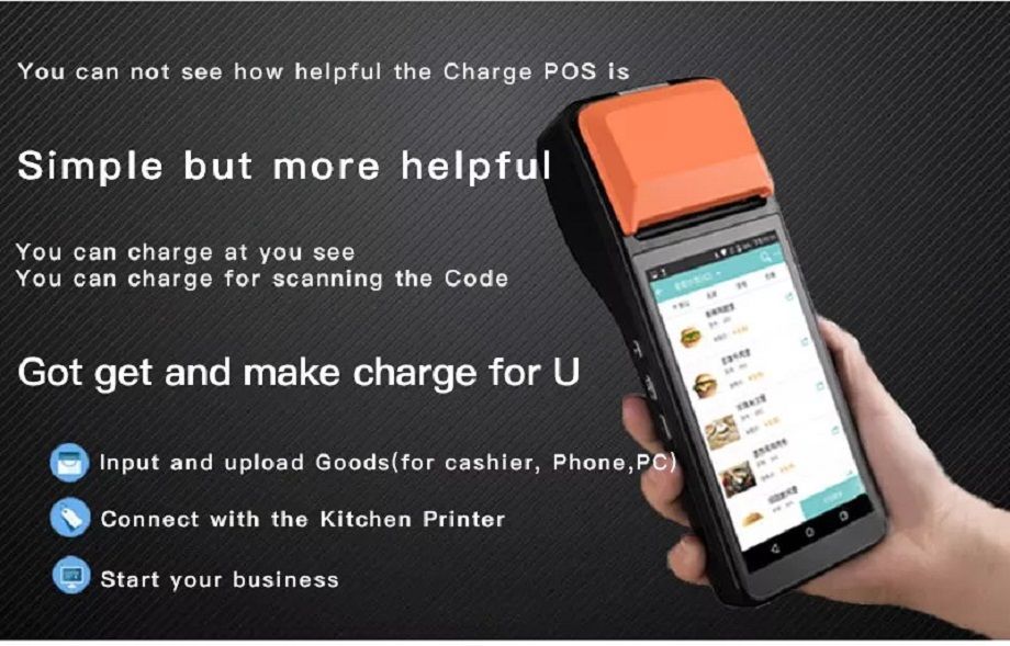 Buy Wholesale China H5 Pos Free Sdk Android 8.1 Smart Handheld Terminal ...