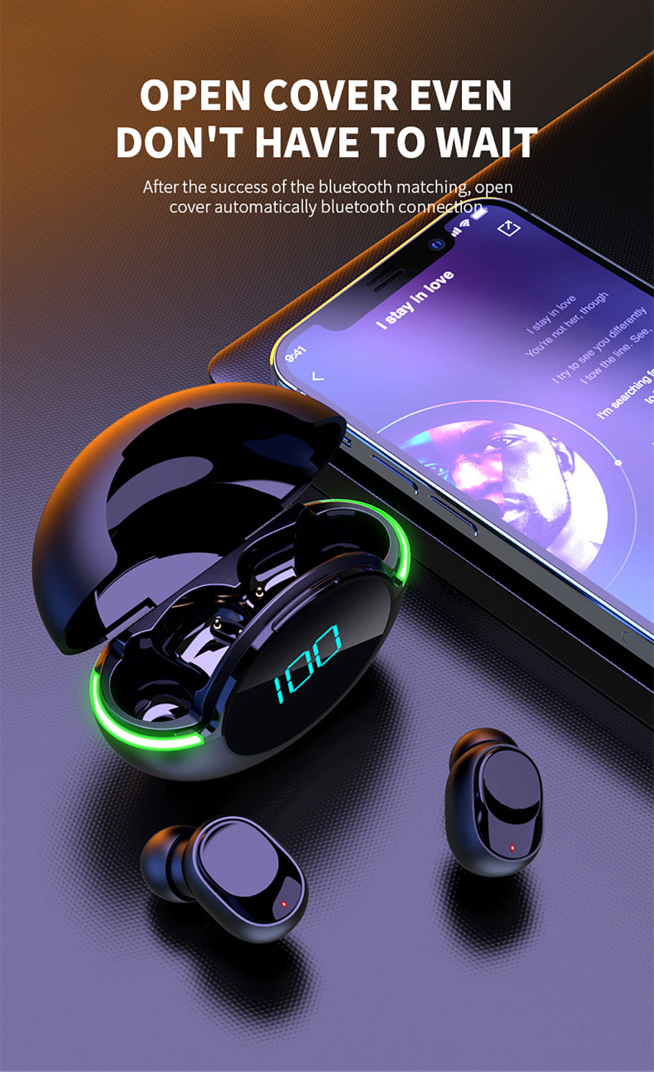 Buy Wholesale China Hot Products Key Operation Y80 Led Display Earphone ...