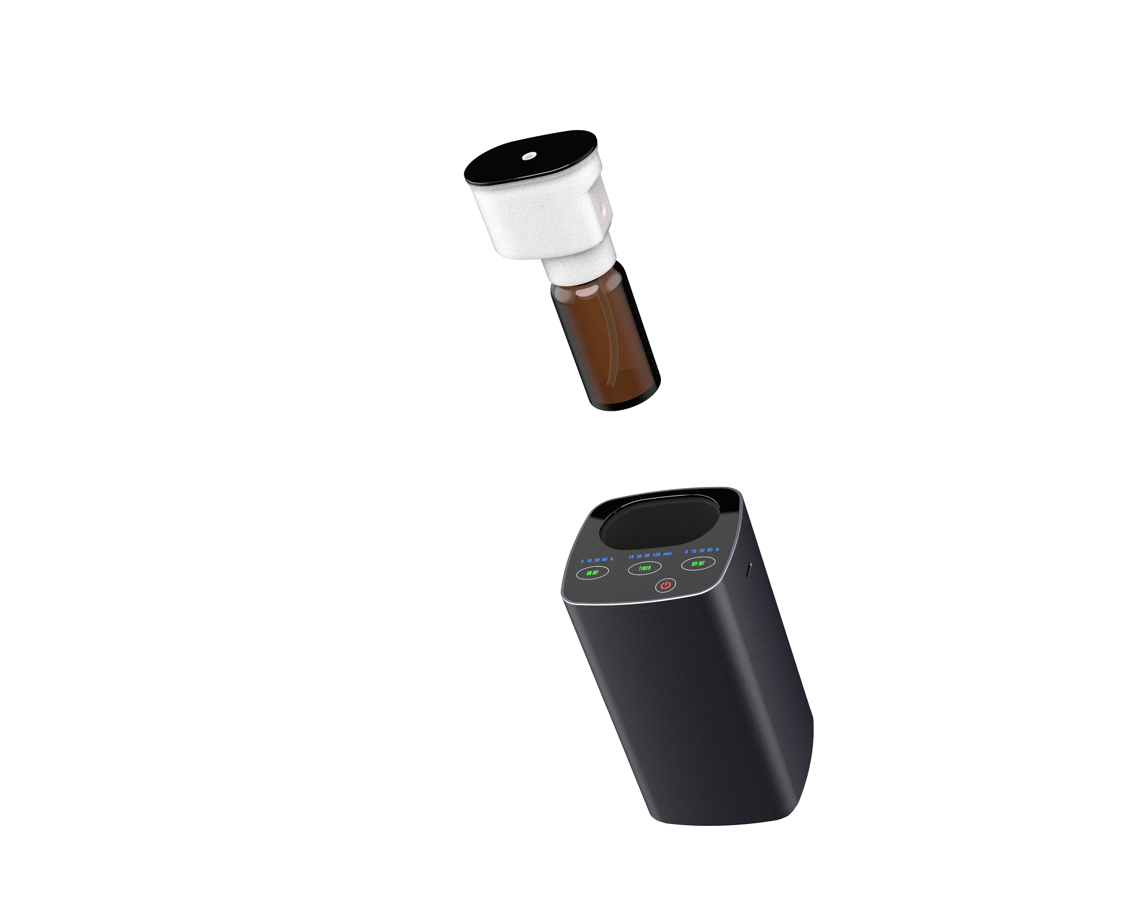 Buy Wholesale China Usb Portable Car Pure Essentiing Oil Aroma Diffuser Car Diffuser