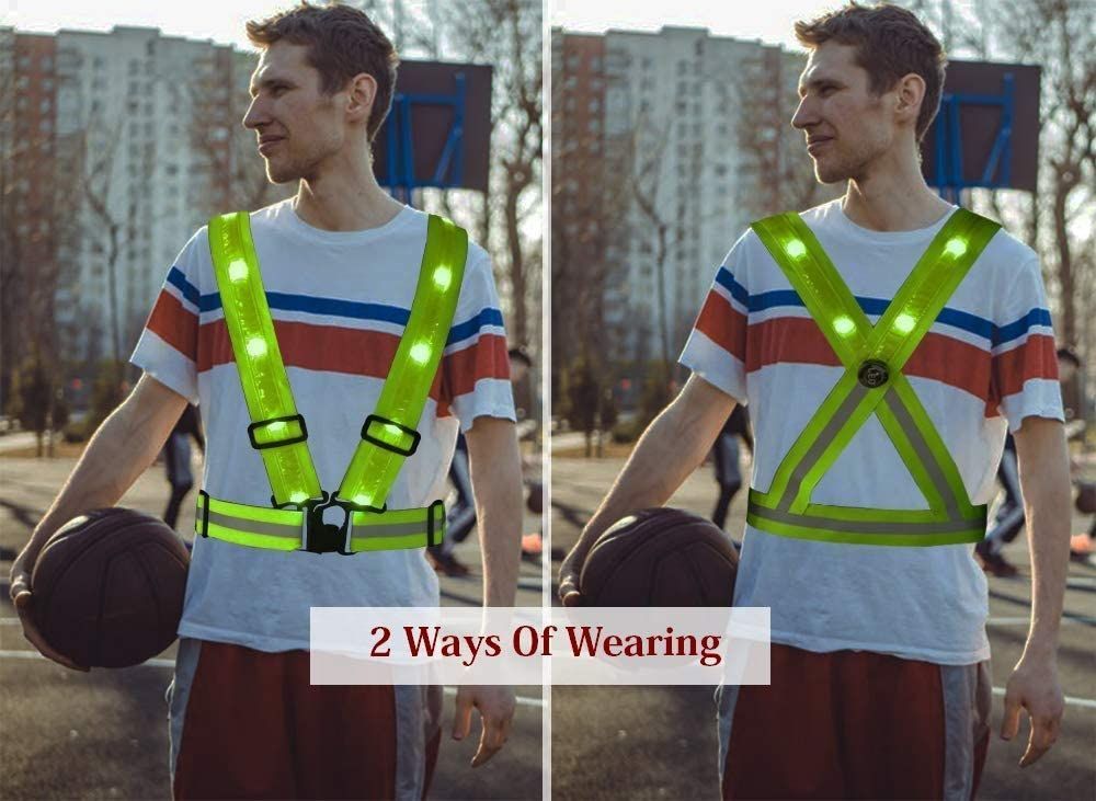 Buy Wholesale China Outdoor Night Running Cycling Reflective Vest High ...