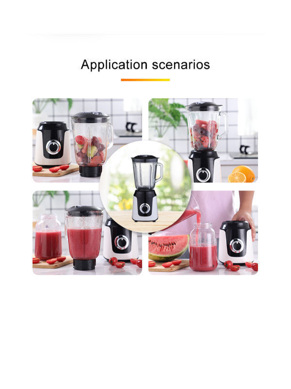 Food Processor Multi Function Mixer Table Portable Juicer High Speed ...