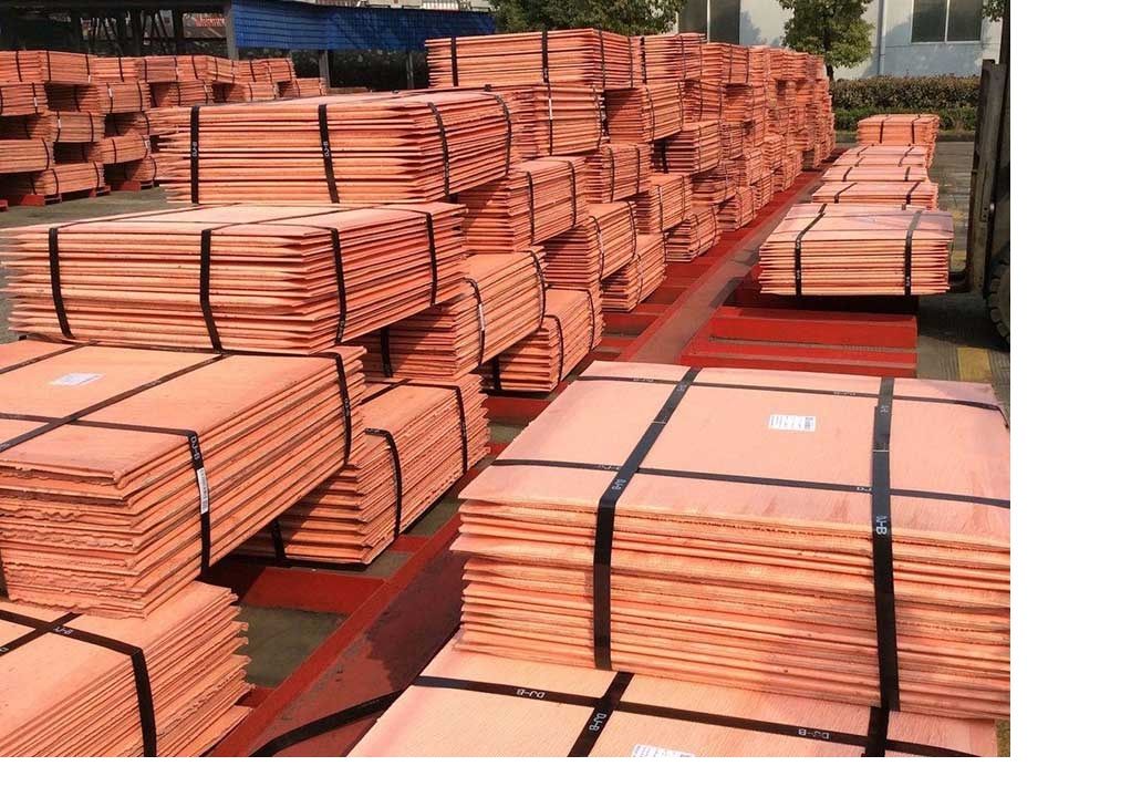 99.99% Purity Cathode Copper, Copper Plate, Copper Ingot, Millberry ...