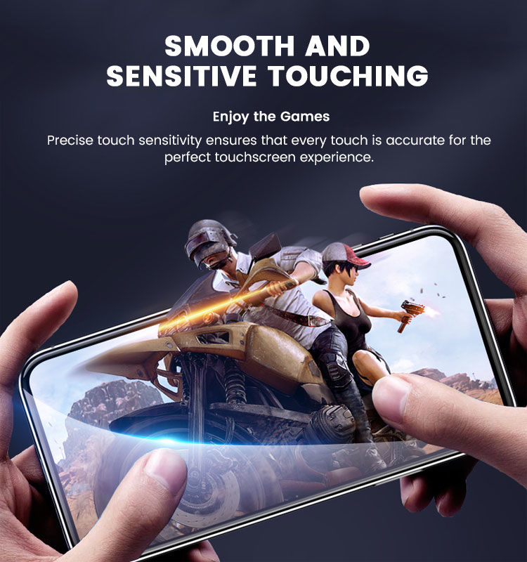 High-end Bubble Free Esd Anti-static Dust Proof Hd Full Cover Tempered ...