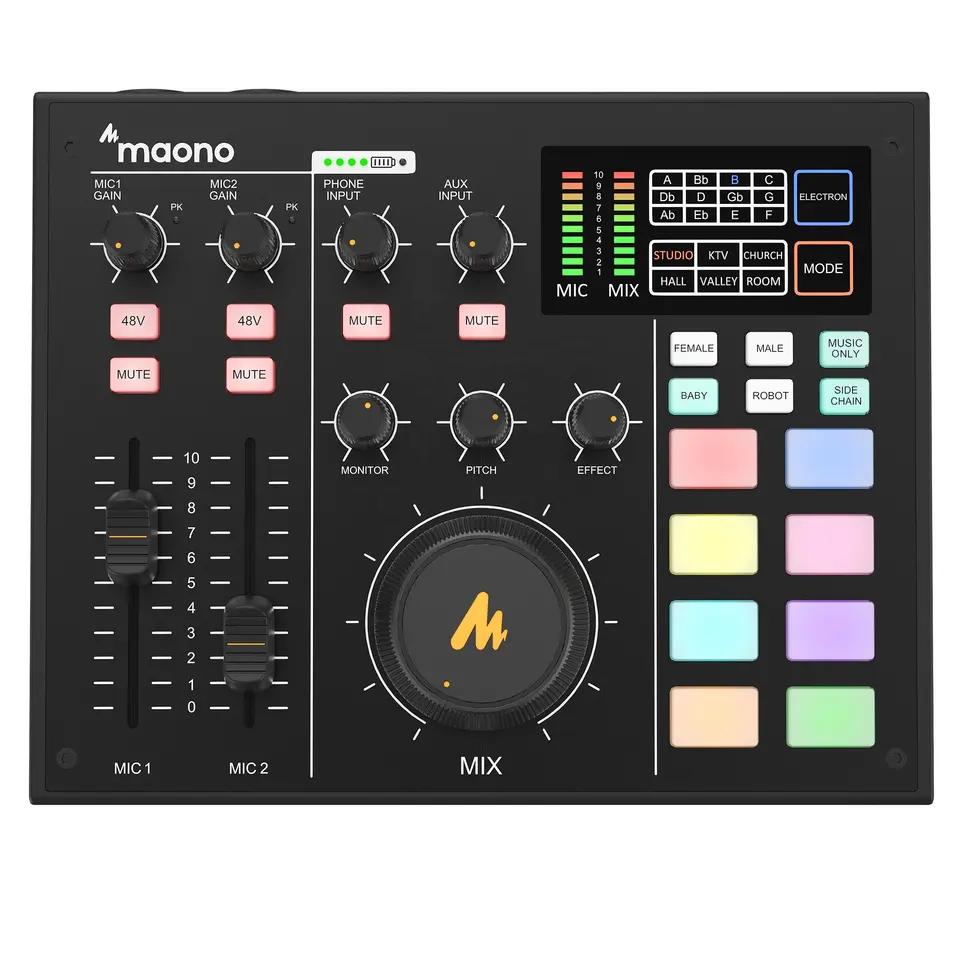 Buy Wholesale China Maono Voice Changer Musical Mixer Instrument Dj ...