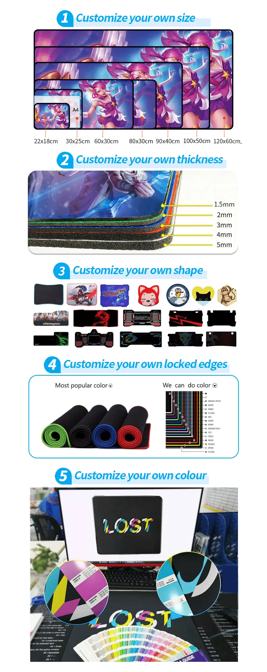 Buy Wholesale China Hx High Quality Rubber Sheet Material Mouse Pad Cs ...