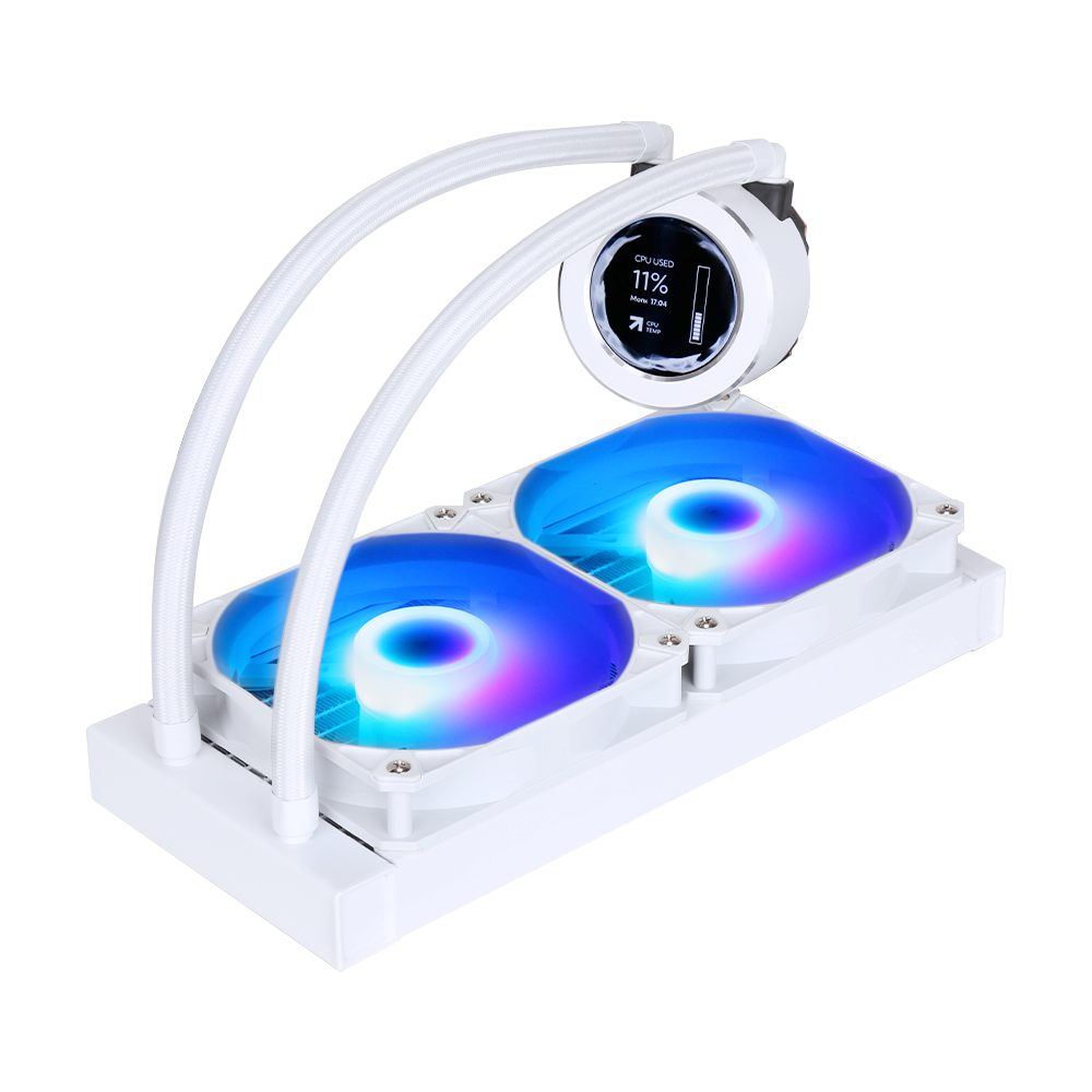 Sama New Arrival Lcd Display Screen Cpu Coolers Am5 Water Cooling Fan ...