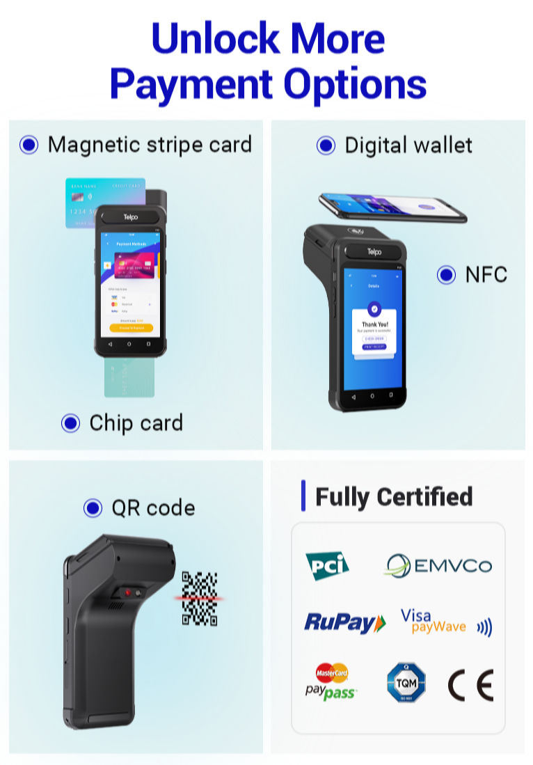 Buy Wholesale China Telpo 4g Mobile Handheld Credit Card All In One ...