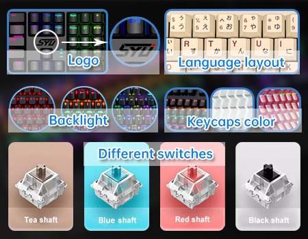 Buy Wholesale China Custom Three Model Connection Rgb Backlit ...