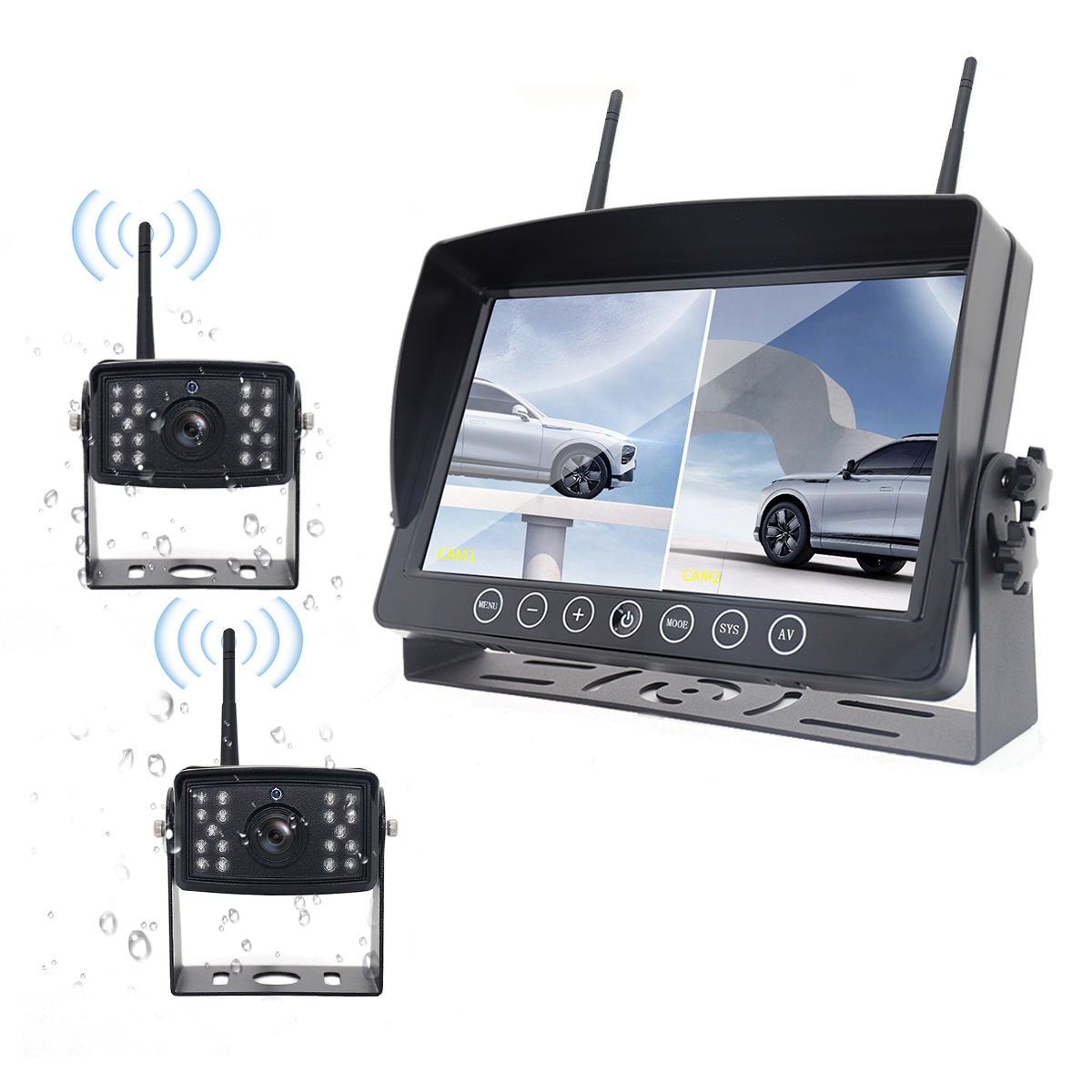 Buy Wholesale China Promotion Hd 2.4g Digital Wireless Backup Car Truck ...