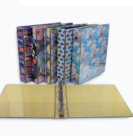 Ring Binder Loose Leaf Office Supplies Pvc File Folder Stationery A4 ...