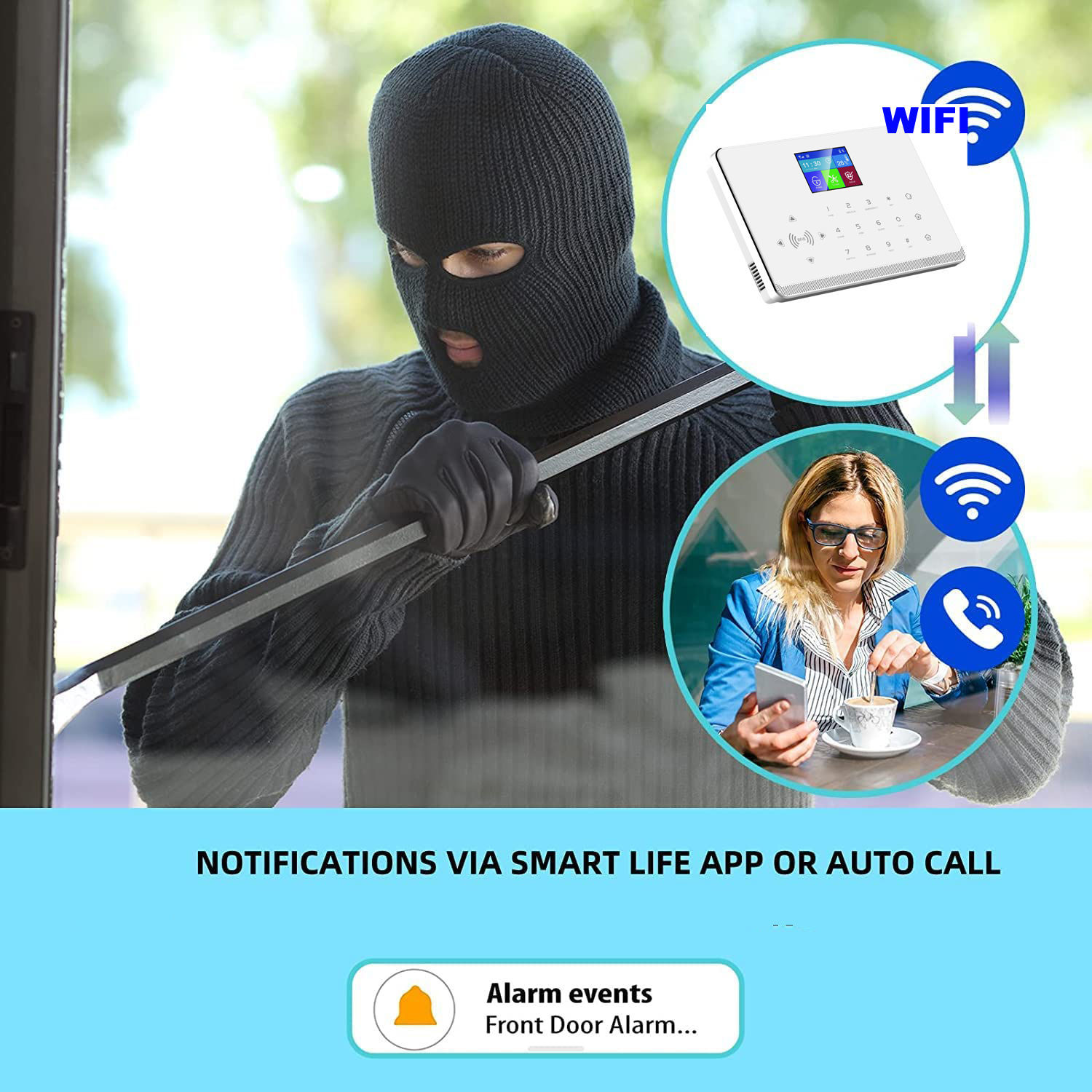 Buy Wholesale China Security System Control Panel Support Wireless ...