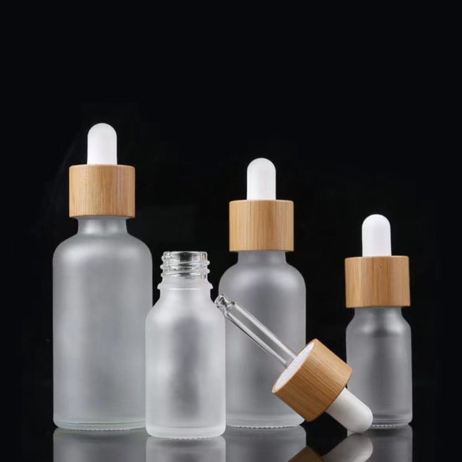 30ml Glass Bottle With Bamboo Decorate For Essential Oil - Expore China ...