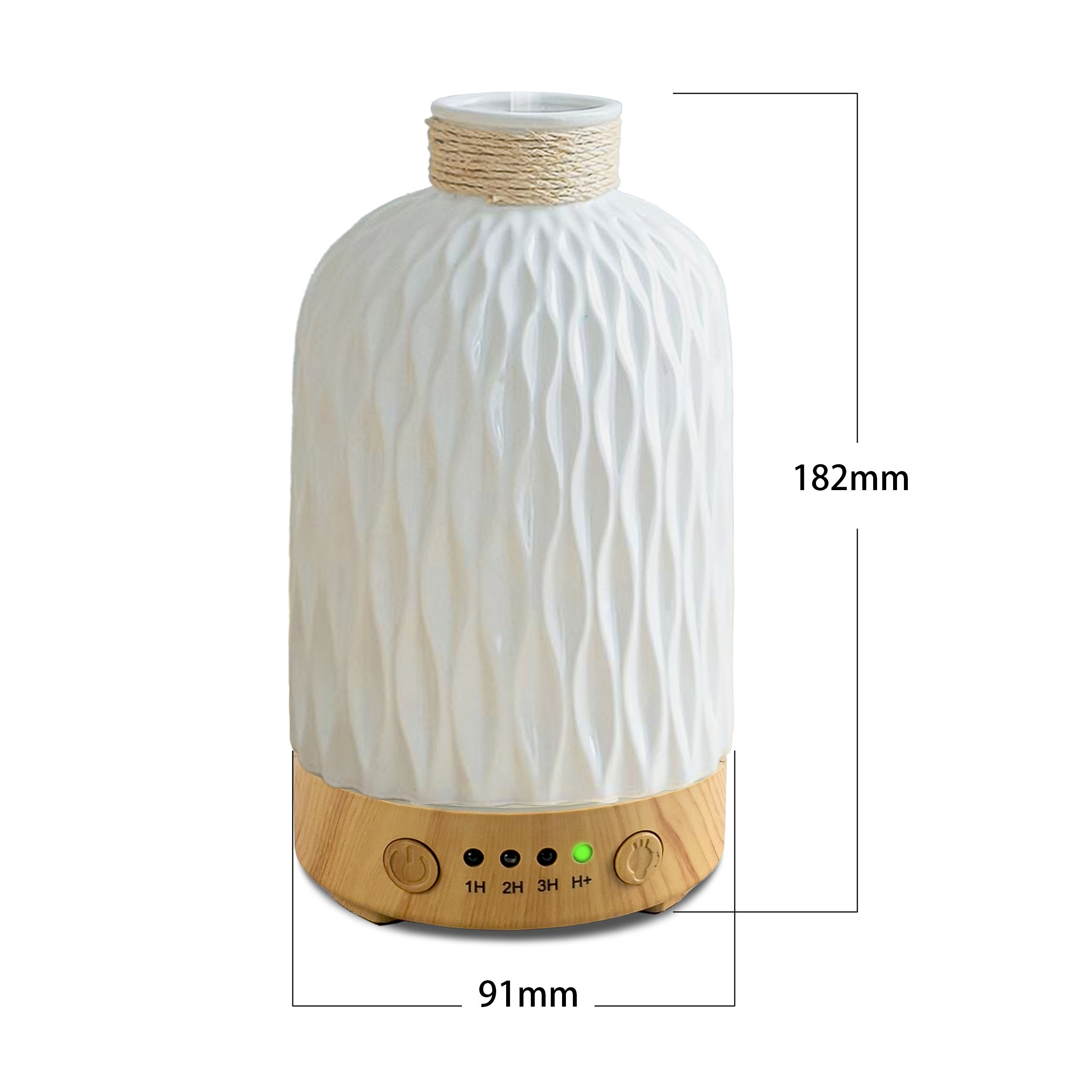 Aromatherapy Light Wood Humidifier 100ml Zen Aromatherapy Diffuser ...