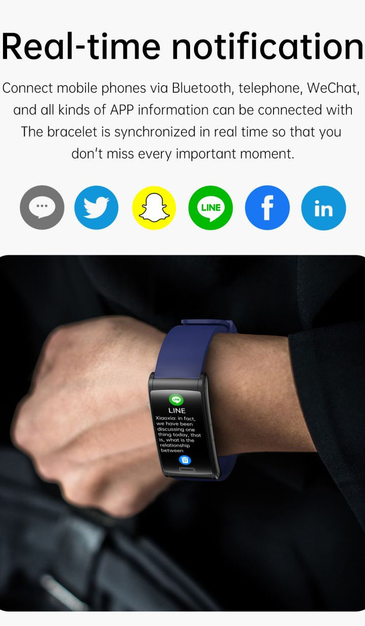 Buy Wholesale China 2023 Newest Medical E600 Smart Watch Ip68 ...