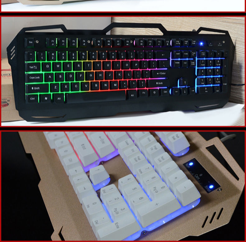 Buy Wholesale China Factory K-600 Classic Computer Gaming Keyboard With ...