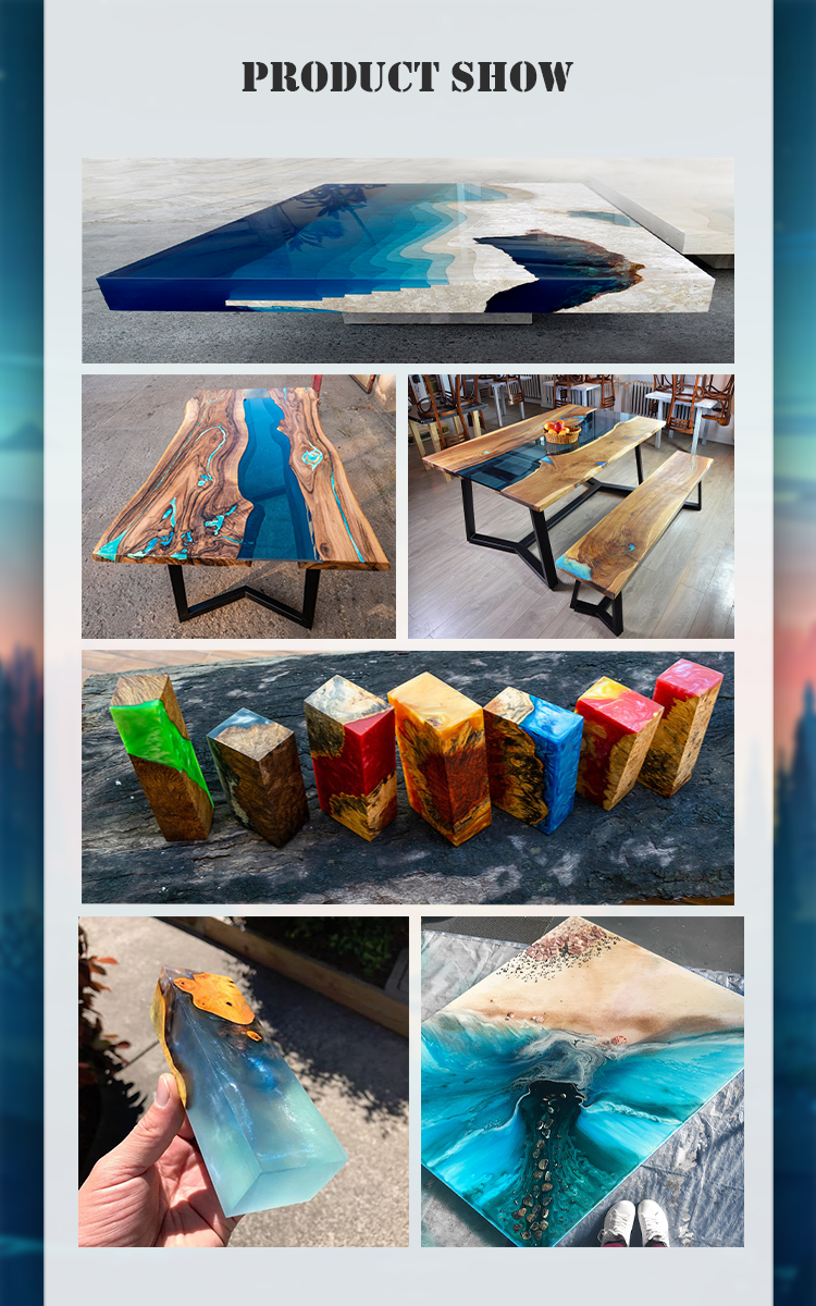 Buy Wholesale China Liquid Crystal Clear Deep Pour Two Component Epoxy ...