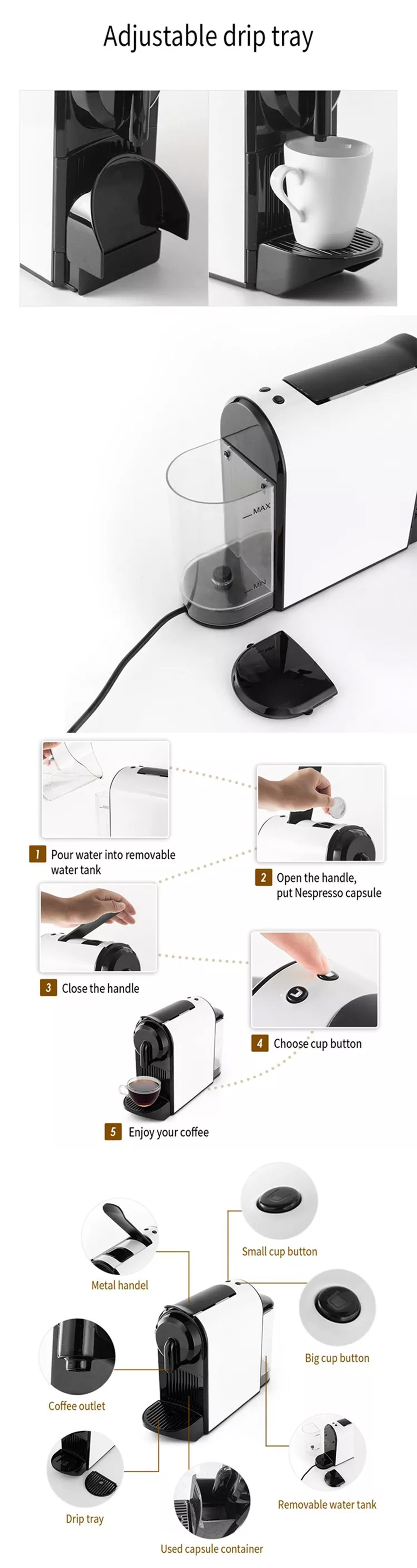 Buy Wholesale China New High Quality High Pressure Electric Nespresso ...