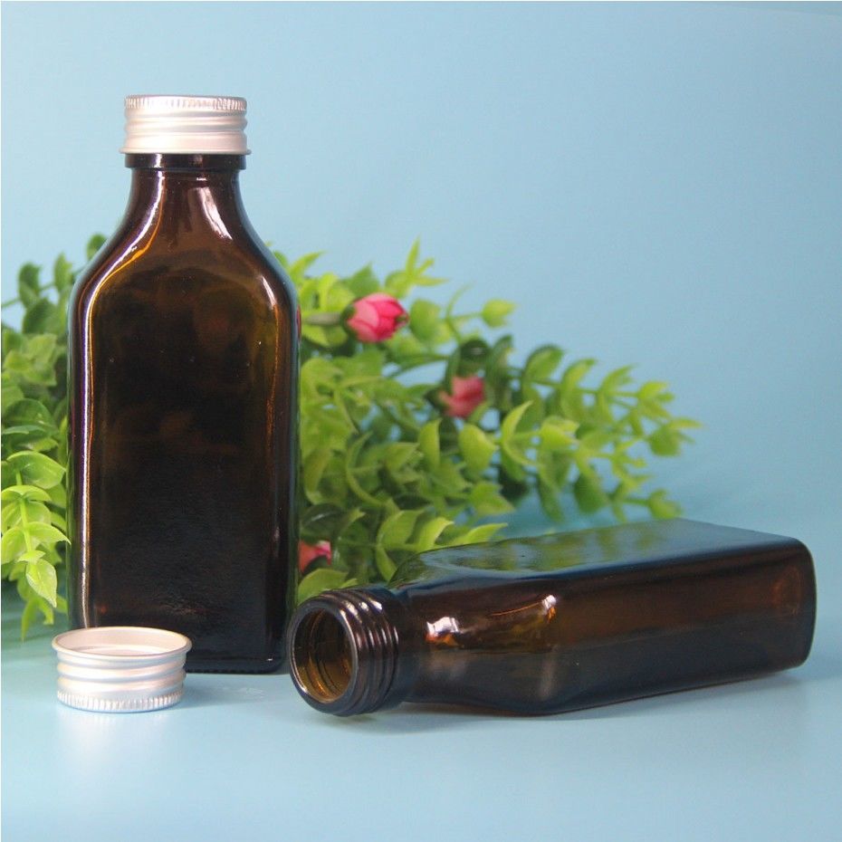 Buy Wholesale China Hot -sale Medicinal Glass Bottle 100ml Brown Oral ...