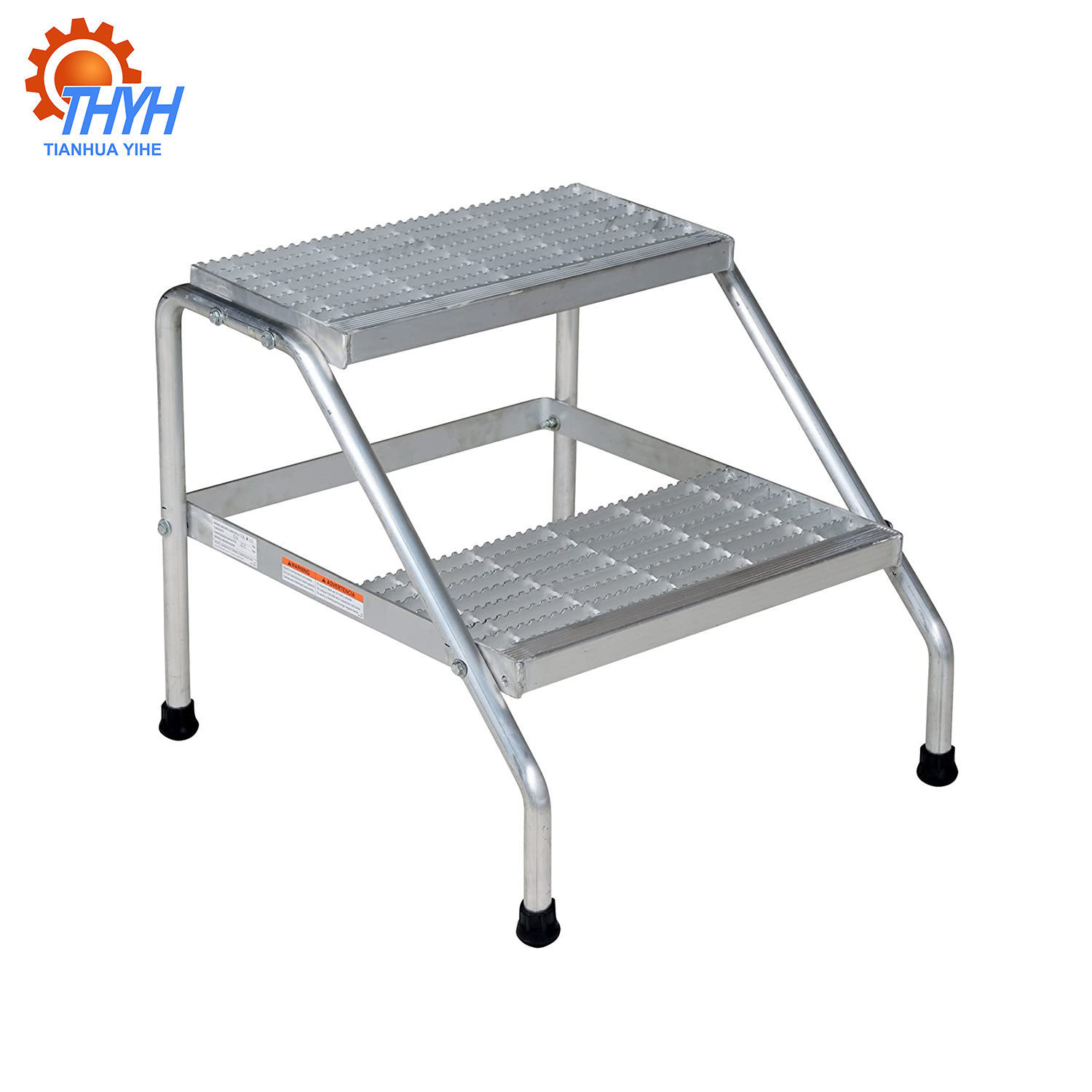 2, 3 Or 4-steps Industrial Step Ladder Platform Position Movable ...