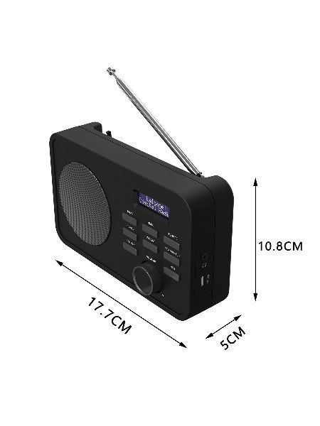 Wholesale Dab Fm Pll Radio With Bluetooth Portable Radios For Take Out ...