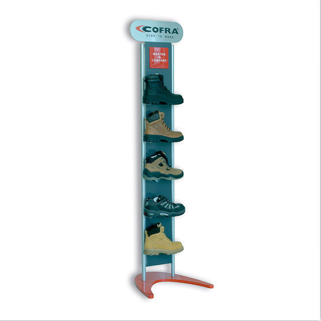 Retail Promotion Wood Shoe Display Stand Shoe Stand Slipper Display ...