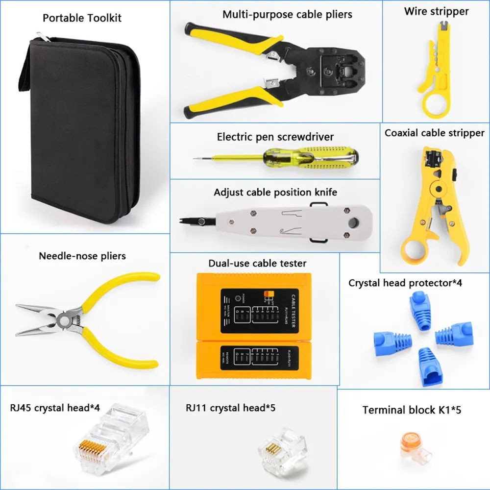 Buy Wholesale China Cheap Handskit Rj45 Rj11 Rj12 Network Repairing ...