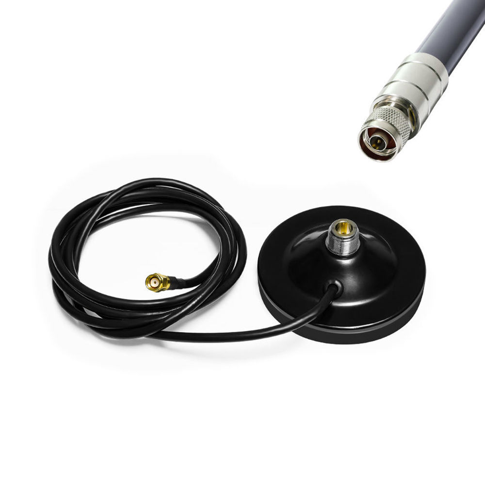 N-female Magnetic Base Mount With Sma Connector For Communication ...