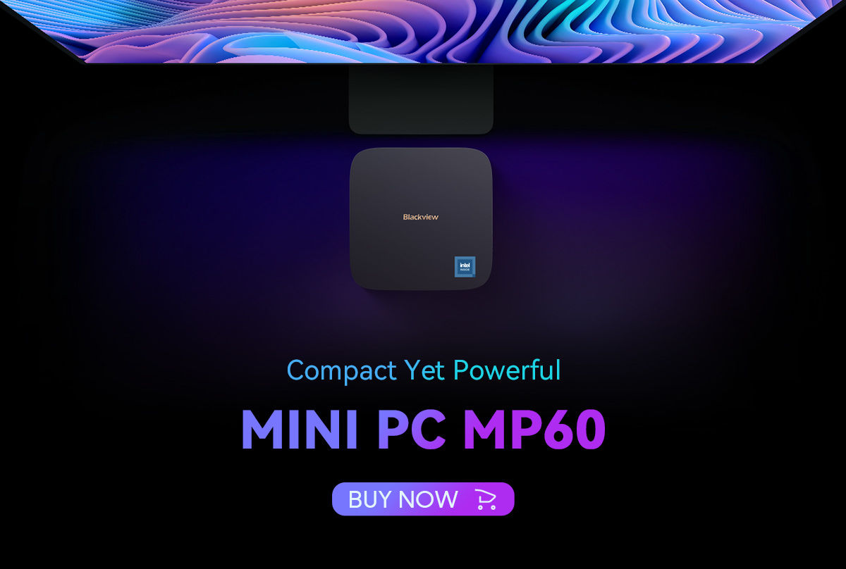 Buy Wholesale China Blackview Mp60 Mini Pc Windows 11 Pro 8gb Ddr4 Ram ...