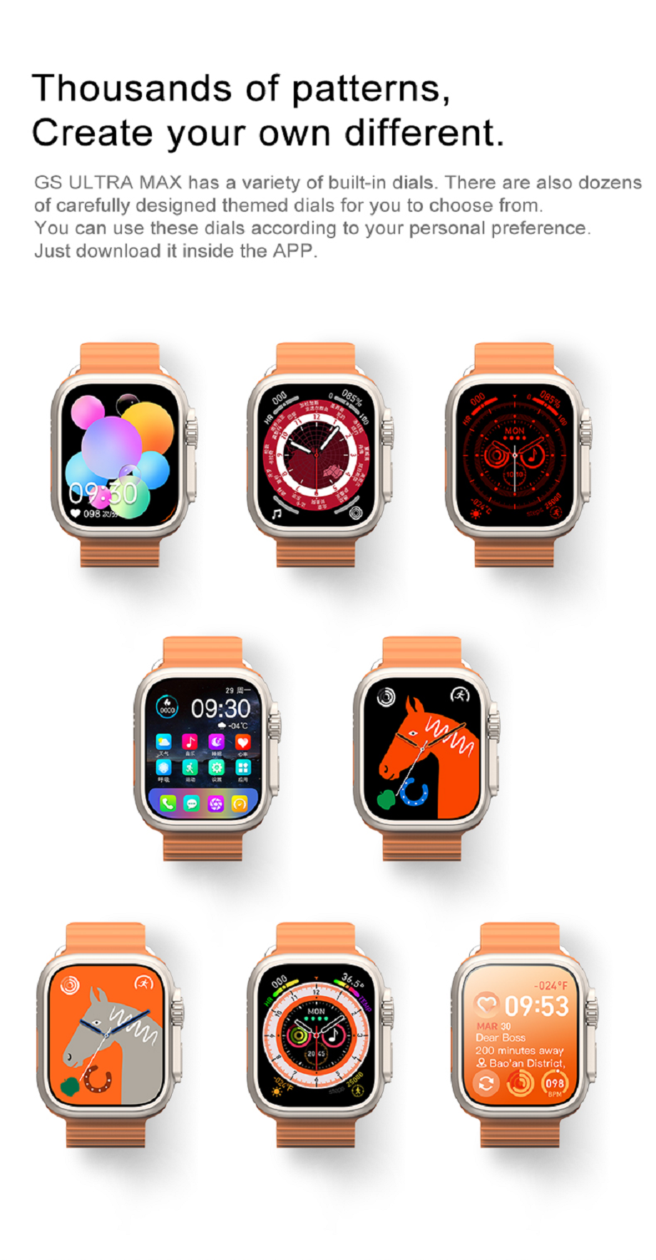 Buy Wholesale China 1.91inch 49mm Call & Music & Health Monitoring ...