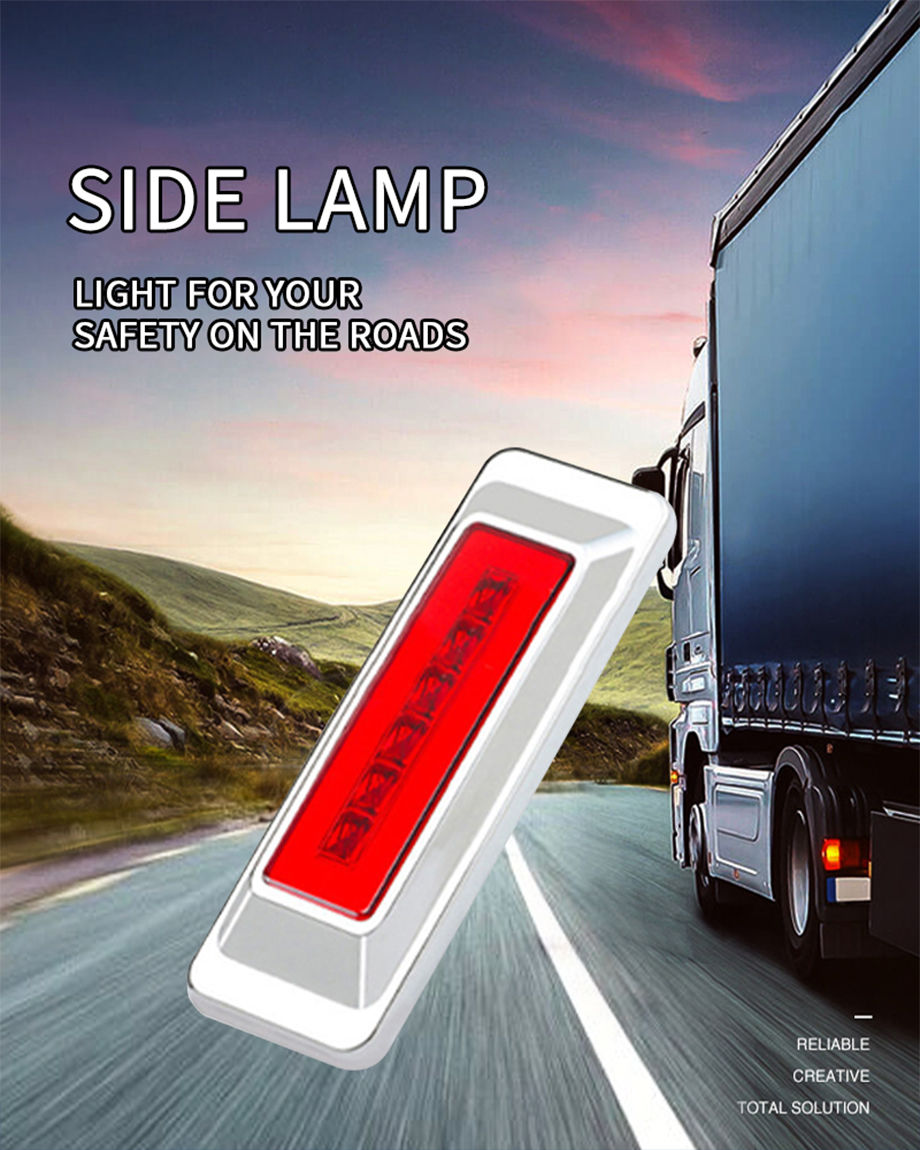 10-30 Volt Led Truck Side Lamp Led Side Marker Lamp For Truck Truck ...