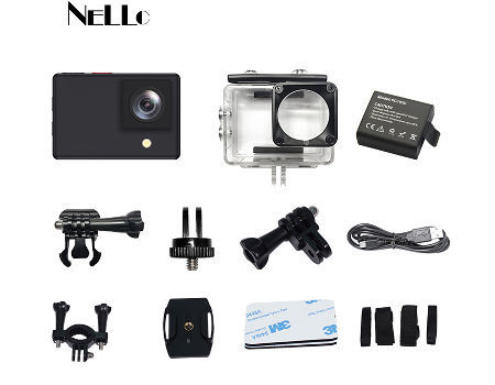 Buy Wholesale China 4k Action Camera With Ir Fill Light 30m Body ...