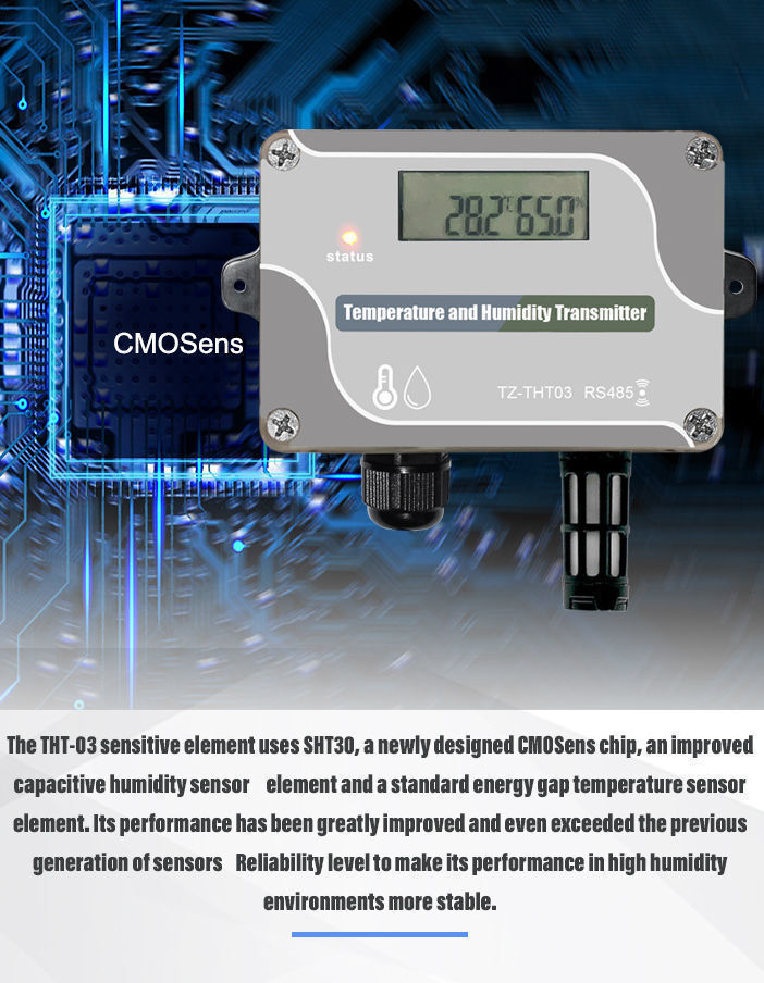 Buy Wholesale China Rs485 4-20ma Temperature Humidity Transmitter & 4 ...