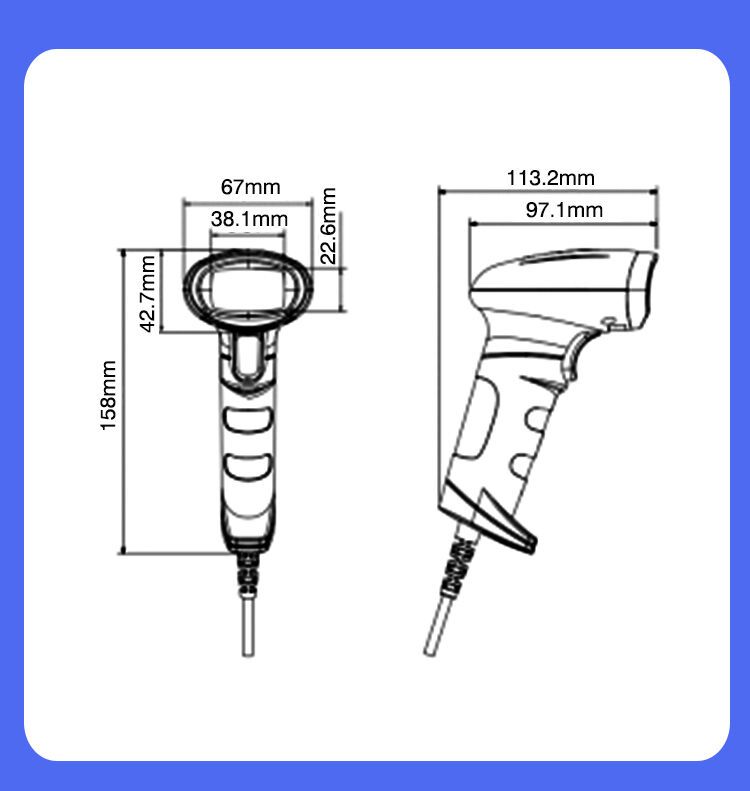 Buy Wholesale China New Cost-effective Usb/rs232 2d Barcode Scanner ...
