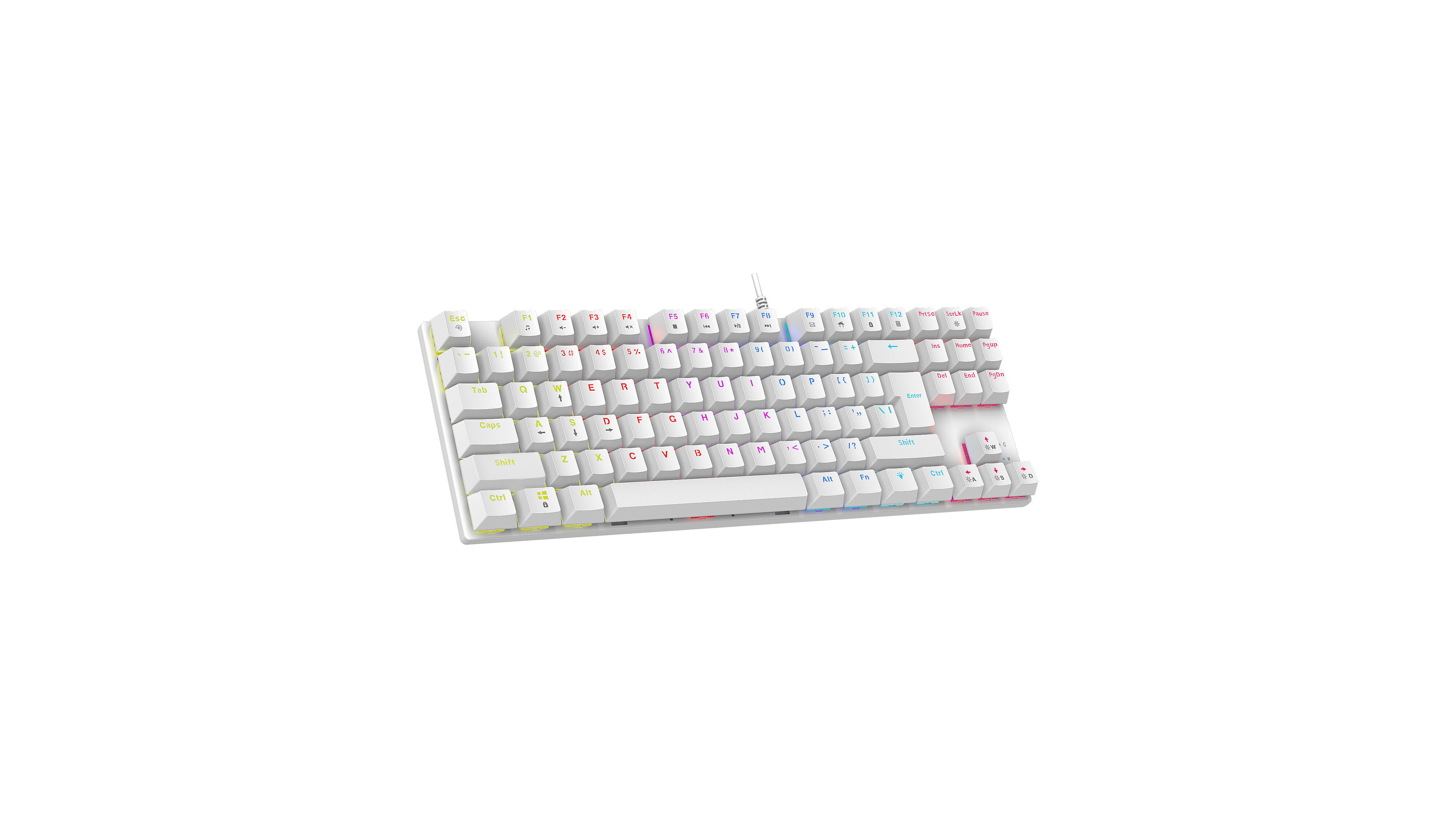 Buy Wholesale China 87 Keys Tkl Pudding Mechanical Keyboard & Tkl ...