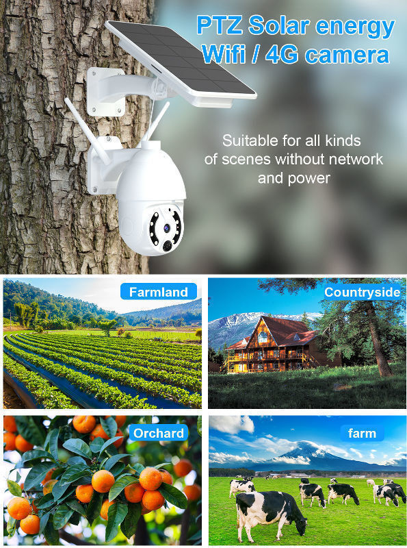 Buy Wholesale China 4g Sim Solar Camera 1080p Hd Night Vision Ptz ...