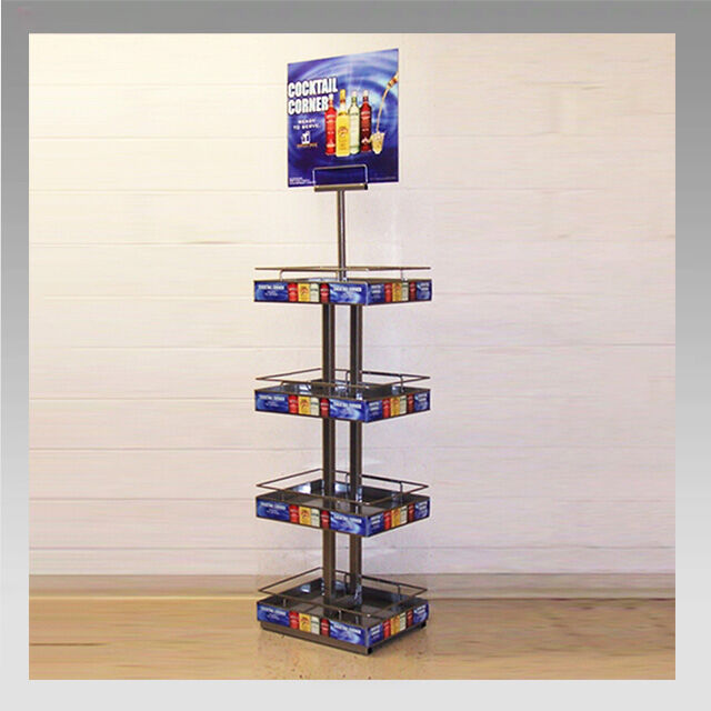 Oem Juice Display Stand Drinks Display Stand Bottle Water Display Stand ...