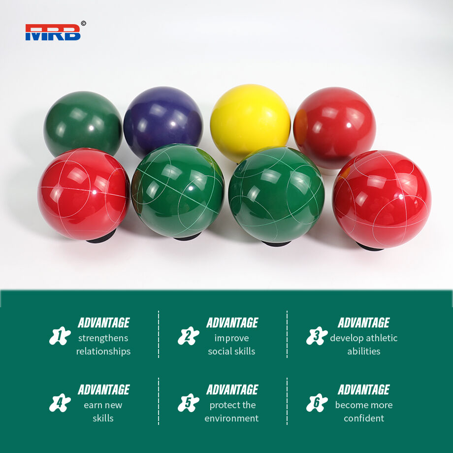 105mm Official Bocce Ball Set For Professional Tournament Competition ...
