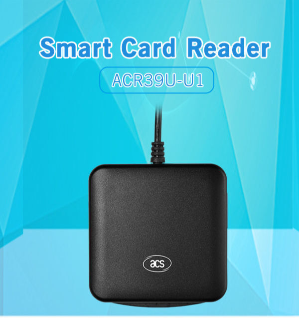 Ps/cs Portable Acs Usb Type A Interface Smart Ic Chip Card Reader ...