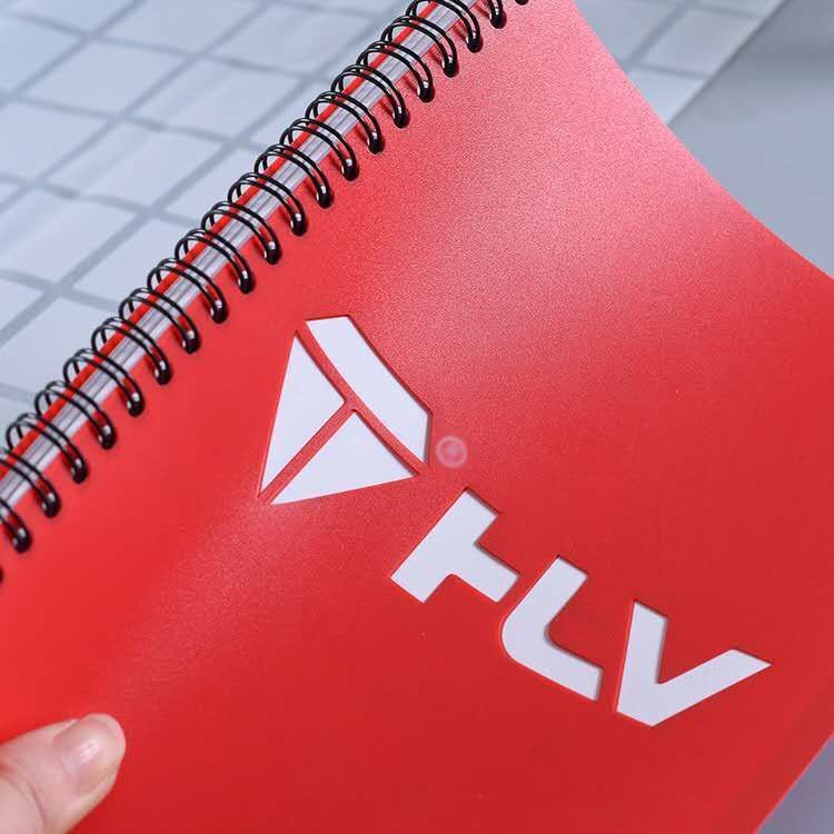Buy Wholesale China A4 A5 Pvc Hollow Cover Red Business Man Spiral ...