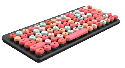 Buy Wholesale China Comfortable And Silent Colorful Bluetooth Keyboard ...