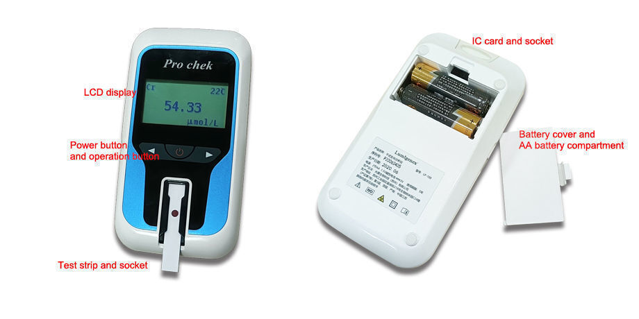 Hyperuricemia Detection Clinic Laboratory Home Use Blood Uric Acid Test ...