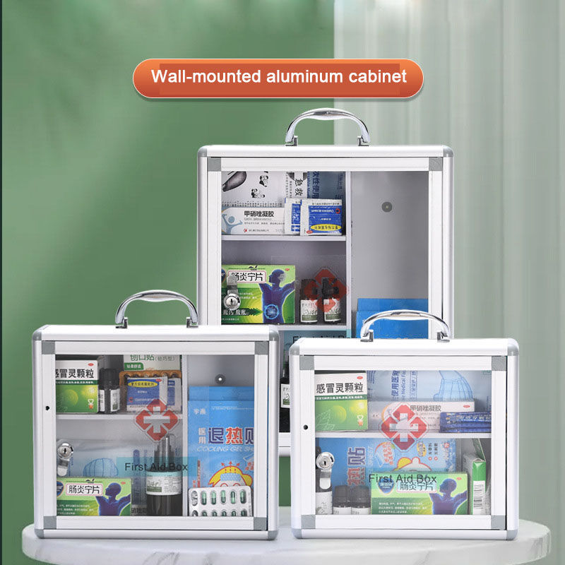 Buy Wholesale China Wall-mounted Aluminum First Aid Cabinet Metal ...