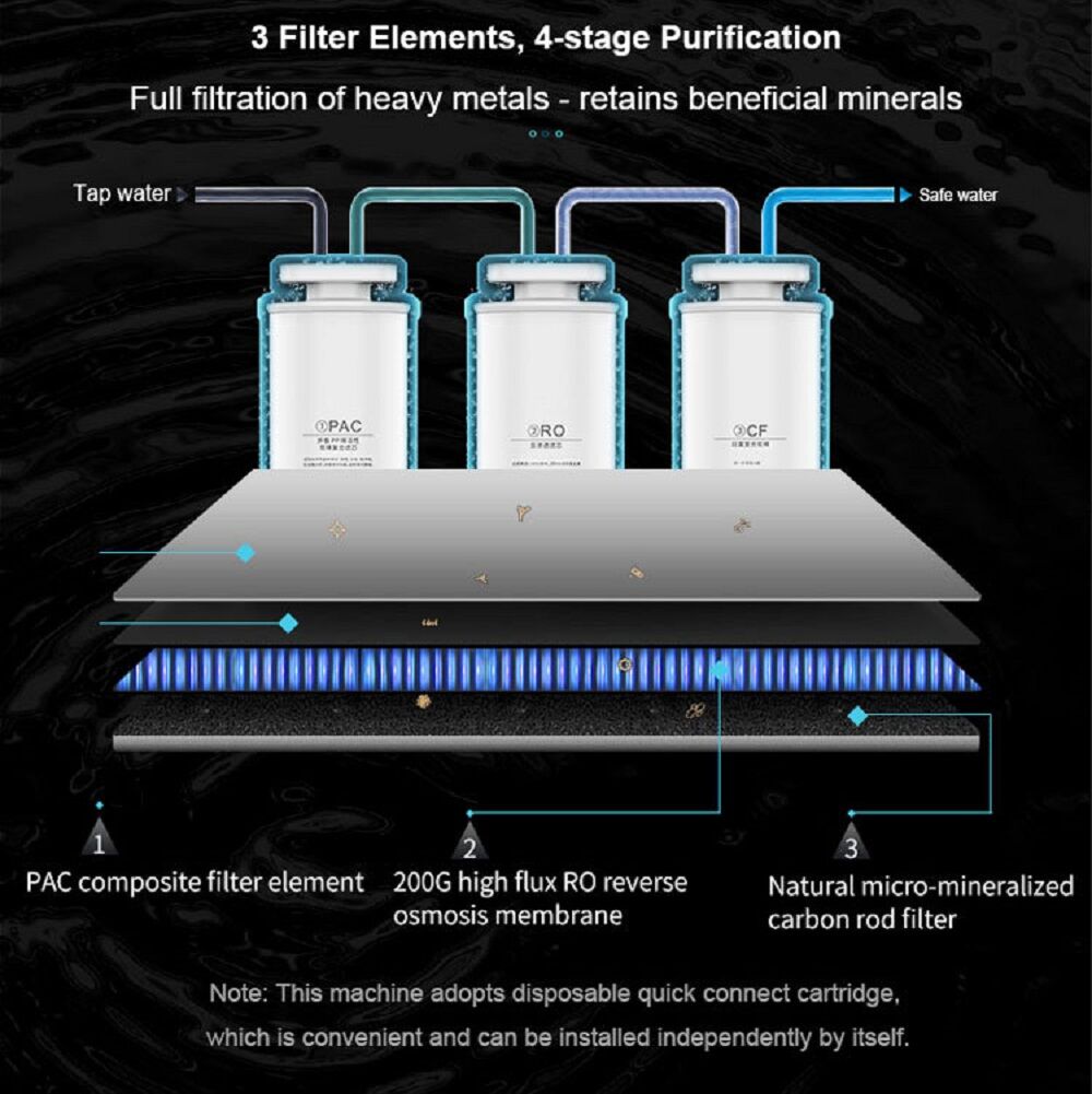 Buy China Wholesale Countertop Portable Hot And Cold Pure Water ...
